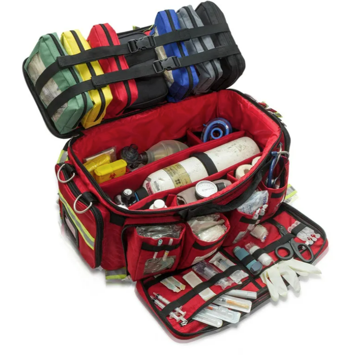 Elite Bag For Emergency Advanced Life Support - Red – Medisave UK
