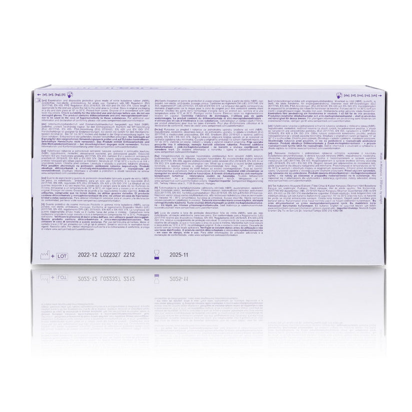 Nitrile Gloves Sempercare Skin2 Small Box of 200 – Medisave UK