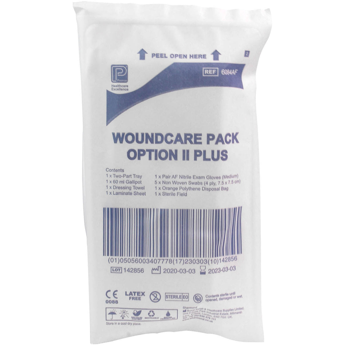 Wound Care Pack Option II Plus - Sterile – Medisave UK