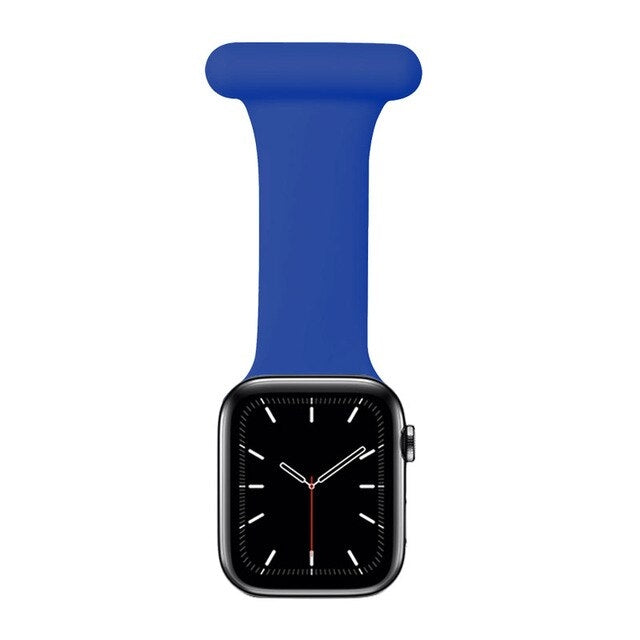 Silicone Fob Watch Strap For Apple Watch (Band Width 38/40mm) – Medisave UK