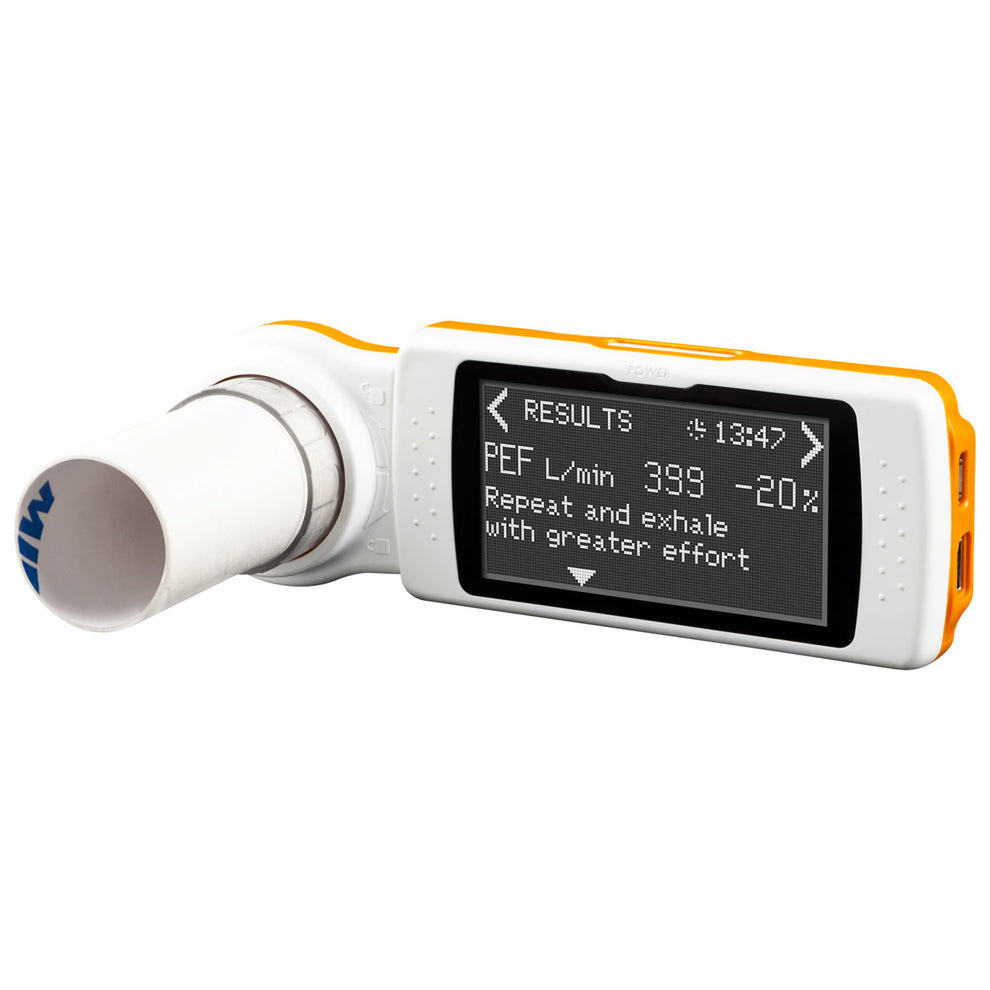 MIR Spirodoc Spirometer/Oximeter with 1 Reusable Turbine – Medisave UK