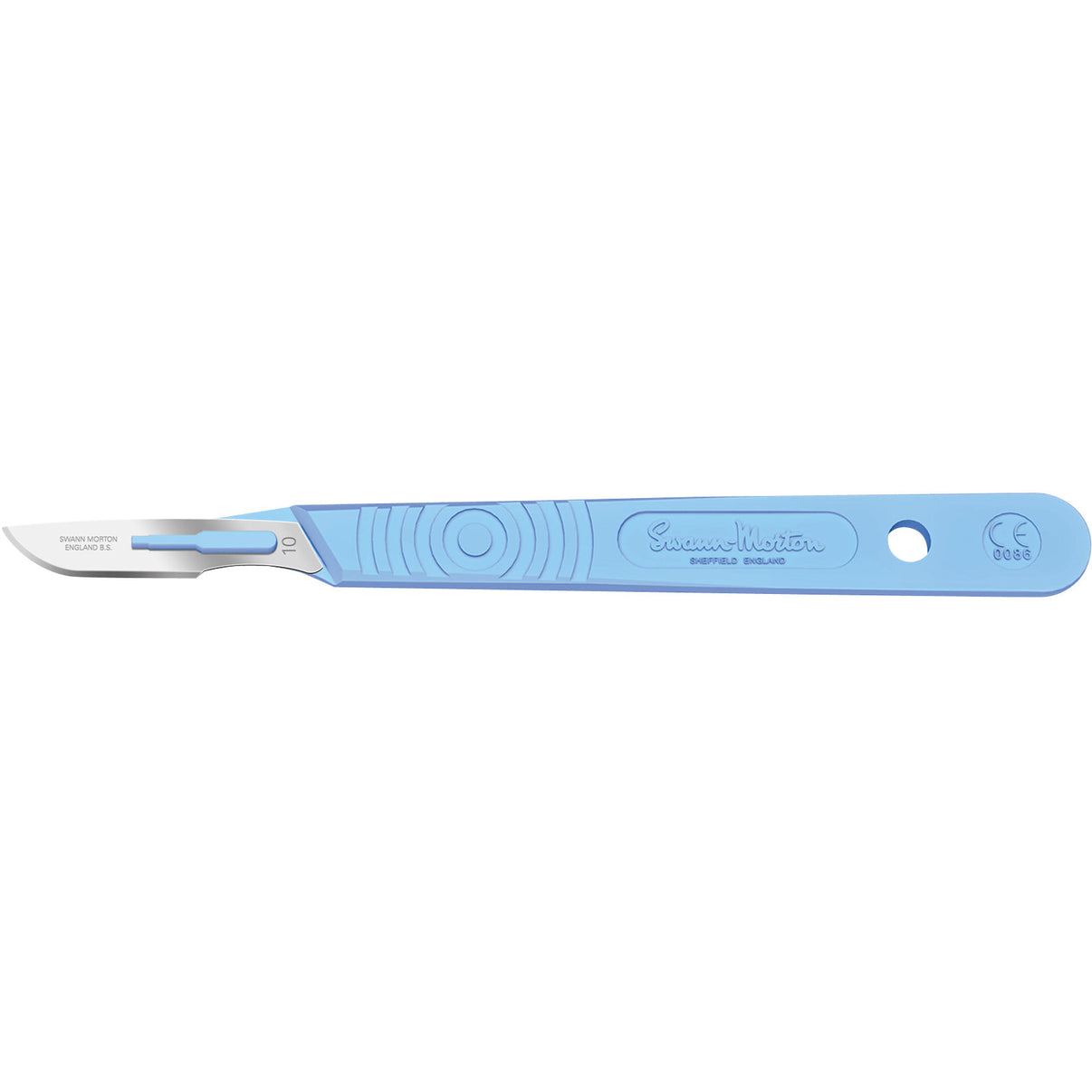 Sterile Disposable Scalpel No.10 Blade with Polystyrene Handle x 10 ...