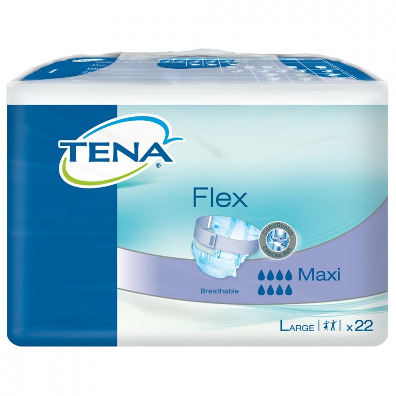 Tena Flex Maxi Large - 22 Pack – Medisave UK