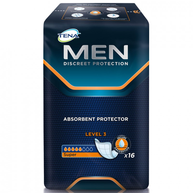Tena for Men Level 3 -16 Pack – Medisave UK