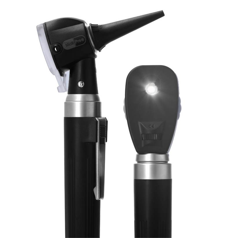 Otoscope & Ophthalmoscope Pocket Set - Black – Medisave UK