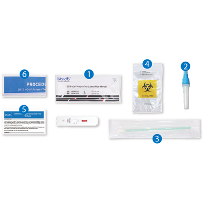 COVID Antigen Home Test Kit (Nasal Swab Lateral Flow) - Single ...